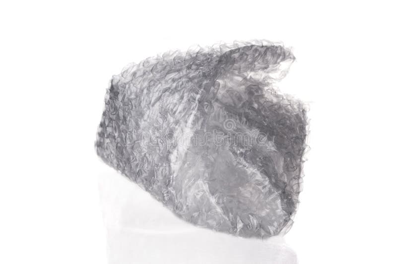 Crumpled Plastic Package Closeup Stock Photo - Image of abstract ...