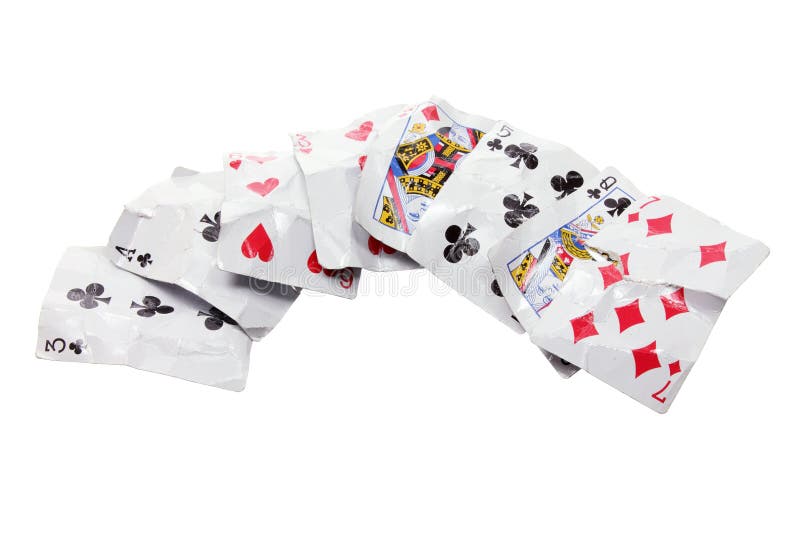 Crumpled Playing Cards Stock Photos - Free & Royalty-Free Stock Photos ...