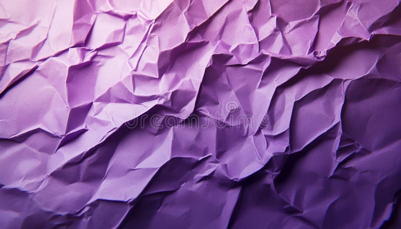 Crumpled Purple Paper Texture for Creative Backgrounds and Design ...