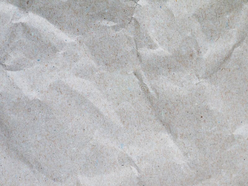 Crumpled Recycled White Packing Paper Stock Image - Image of crinkled ...