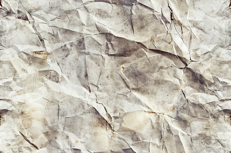 Crumpled Stained Paper Minimalist Grunge Design. Distressed Simplicity ...