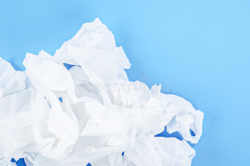 Crumpled tissue paper stock image. Image of background - 200245917