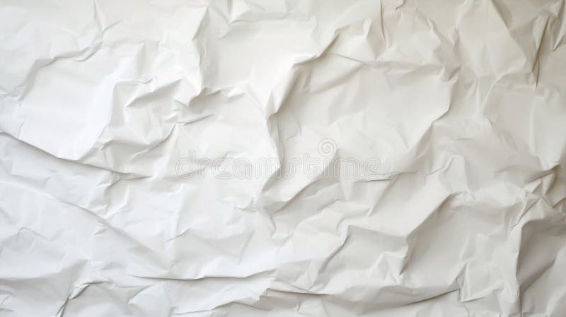 Crumpled_white_paper_texture_2 Stock Illustration - Illustration of ...
