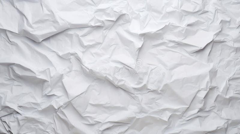 Crumpled_white_paper_texture_3 Stock Illustration - Illustration of ...