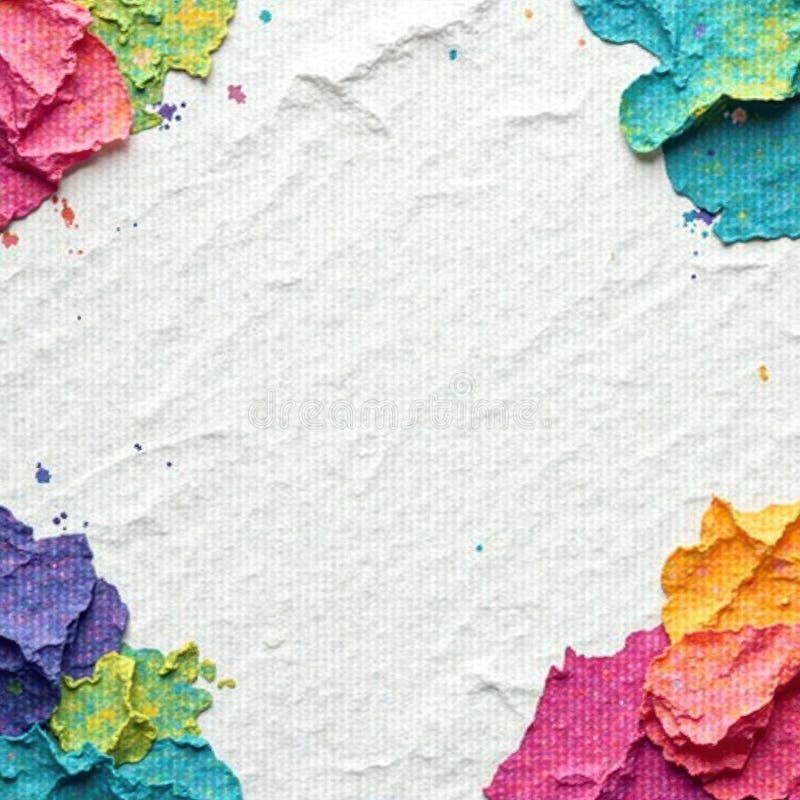 Crumpled White Poster, Distressed Paper Texture, Empty, Backdrop ...