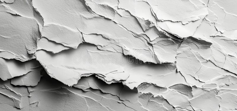 A Crumpled White Sheet of Printer Paper, with Visible Texture, Serves ...