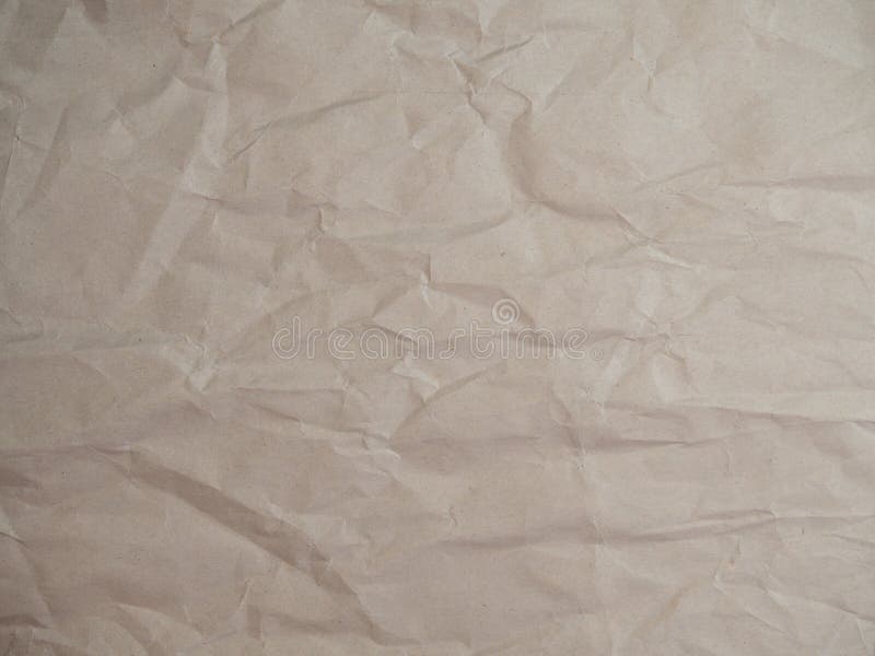 Crumpled Wrinkled Wrapping Paper with Abstract Texture. Empty Blank ...