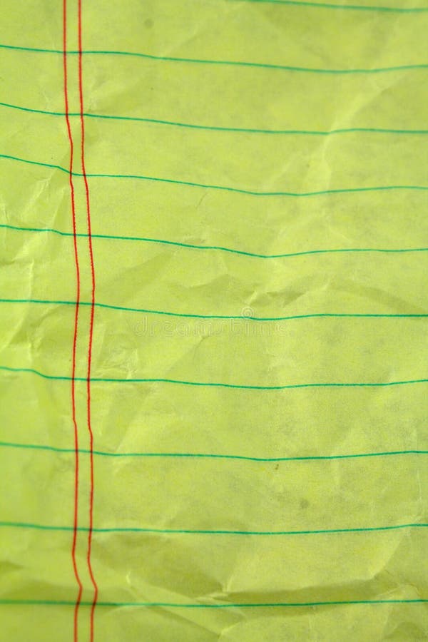 Crumpled Yellow Lined Paper Stock Images - Download 163 Royalty Free Photos
