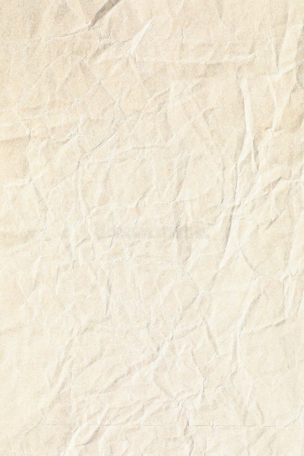 Crumpled Yellow Vertical Paper Texture Stock Image - Image of page ...