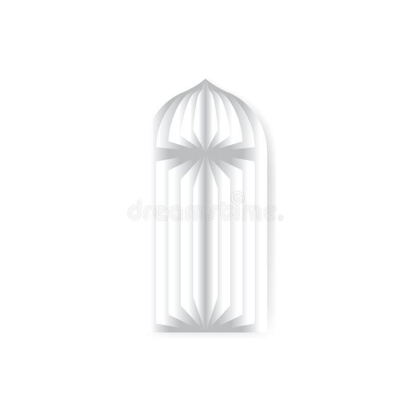 Crunch Icon with Cube with Paper Cut Effect Vector Design Illustration ...