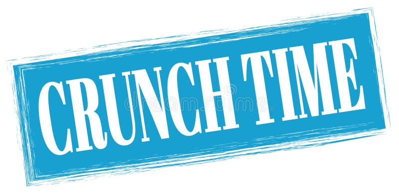 Crunch Time Logo Stock Illustrations – 18 Crunch Time Logo Stock ...