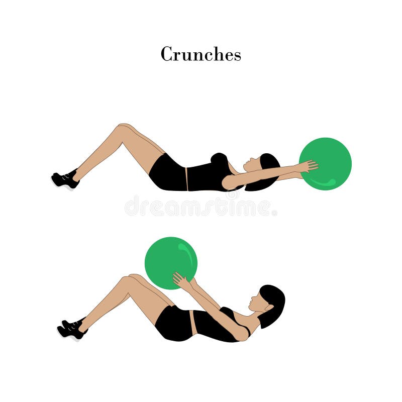 Crunches Stock Illustrations – 494 Crunches Stock Illustrations ...
