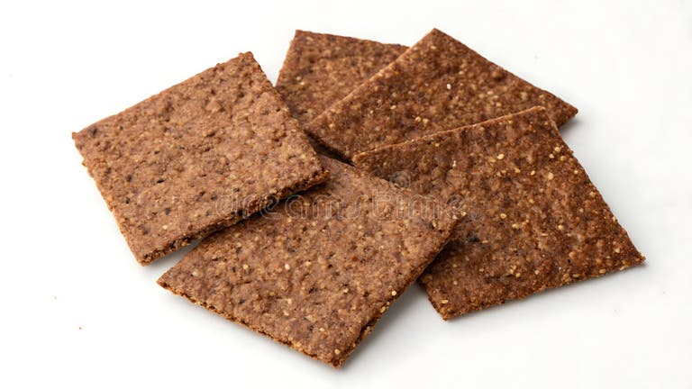 Crunchy Buckwheat and Rye Chips for Healthy Snacking Stock Photo ...