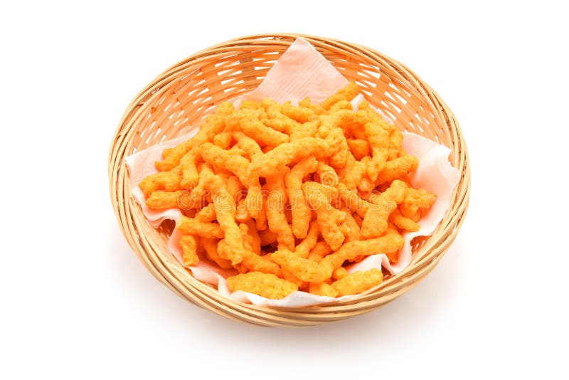 Crunchy cheese snacks stock photo. Image of gourmet, flavor - 40498836