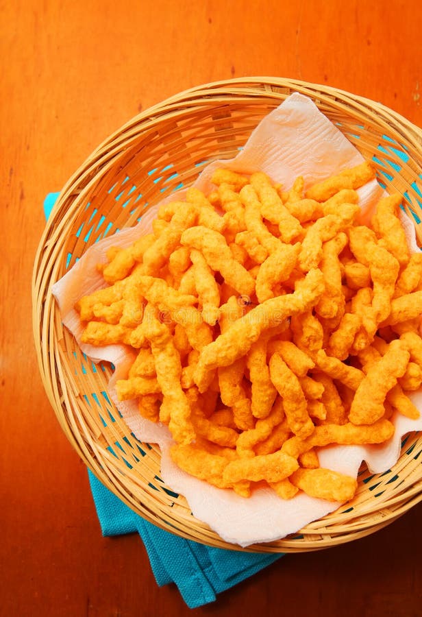Crunchy cheese snacks stock photo. Image of crunchy, orange - 40498928