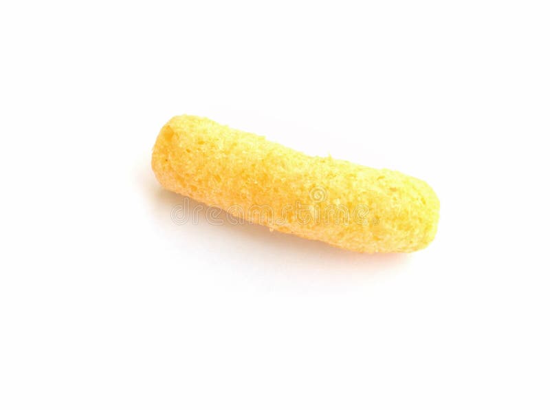 Crunchy cheesy corn snack stock illustration. Illustration of cheese ...