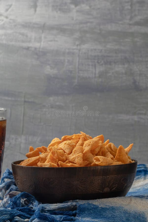 Crunchy corn cones snack stock photo. Image of cones - 145022954