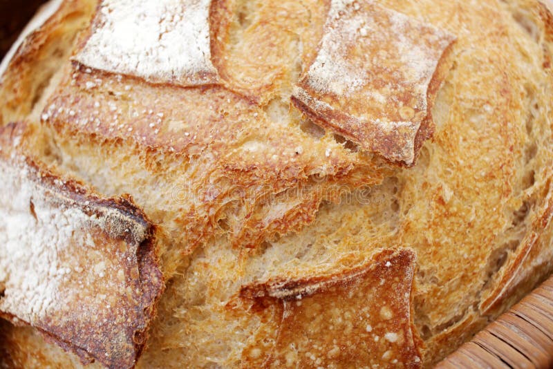 Crunchy crust bread stock photo. Image of breakfast - 161857452