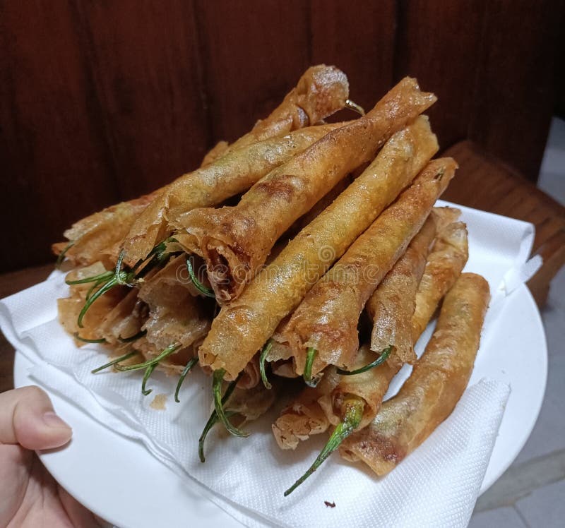 Crunchy Dynamite Snack for New Year& X27;s Eve Stock Photo - Image of ...