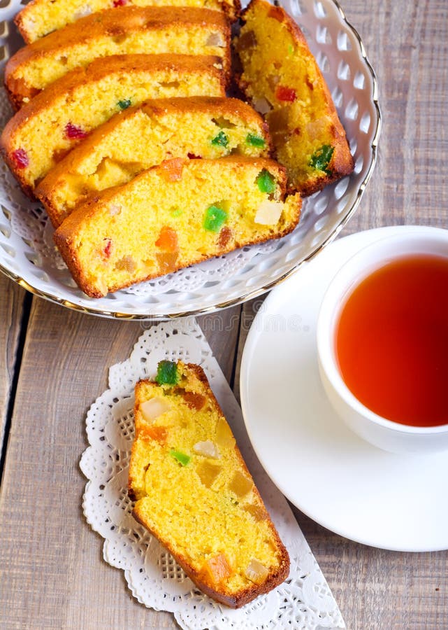 Crunchy fruit cake stock photo. Image of food, lunch - 38423650