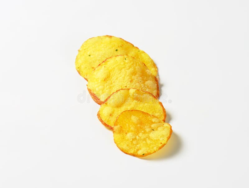 Crunchy potato chips stock photo. Image of snack, thin - 64384918