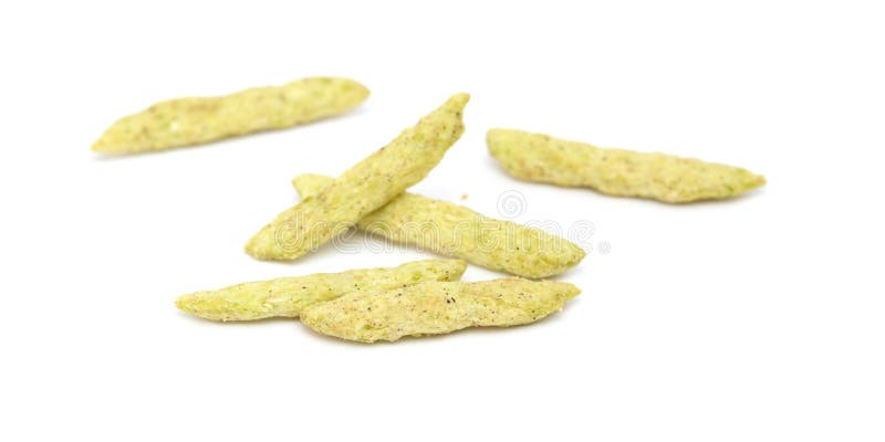 Crunchy Snack of Fried Green Pea Pods Stock Image - Image of pods ...