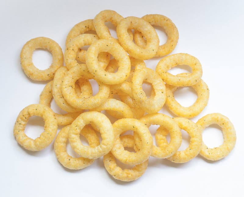 Crunchy Snacks Made of Corn Stock Photo - Image of spicy, golden: 116159444