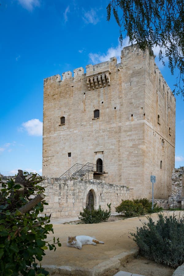 Historic Buildings and Landmarks in Cyprus Stock Image - Image of fort ...