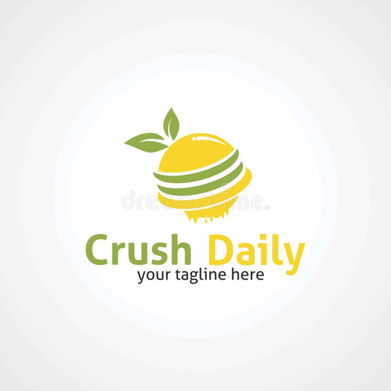 Crush daily with Fresh Leaf Logo Vector, Icon, Element, and Template ...