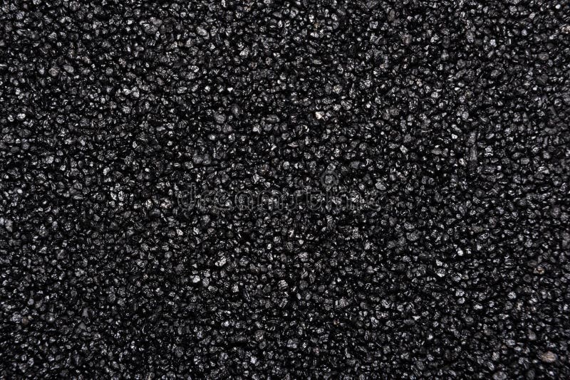 Crushed Black Quartz Background Texture Stock Image - Image of crushed ...