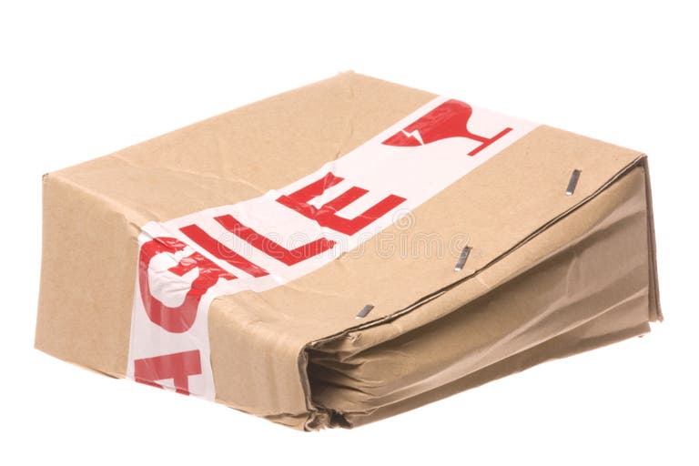 Crushed Fragile Cardboard Boxes Stock Photos - Free & Royalty-Free ...