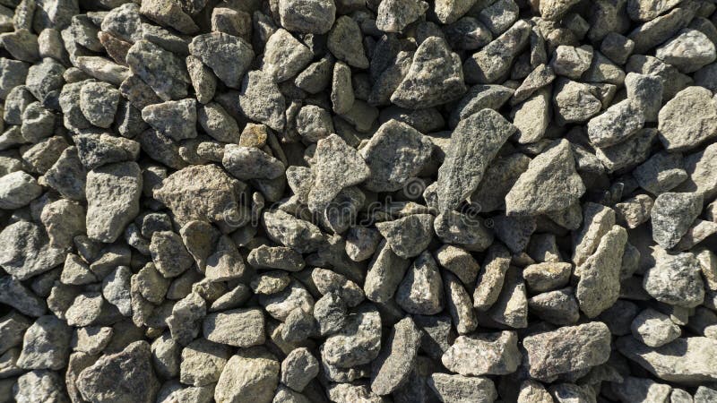 Crushed Broken Stone Breakstone Texture and Background Stock Photo ...
