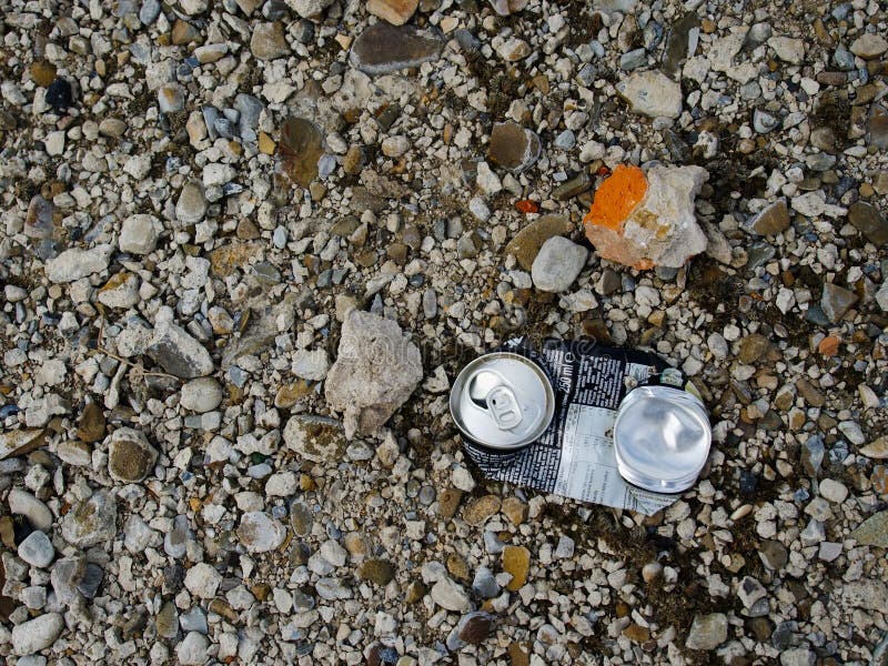 Crushed can stock image. Image of flattened, recyclable - 59041669