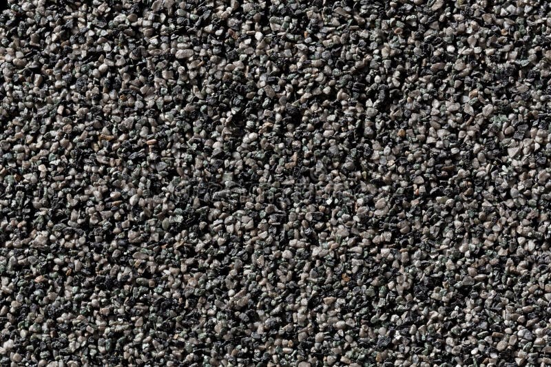 Crushed Granite Stones Wall - Close Up Stock Photo - Image of textured ...