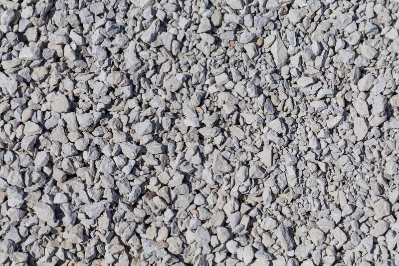 Crushed gravel texture stock image. Image of gray, pebble - 286057303
