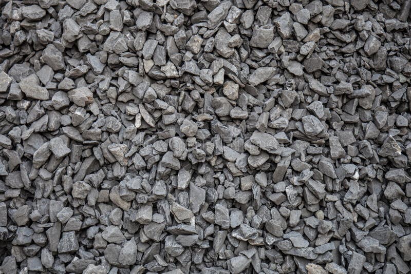 Crushed gravel texture stock image. Image of ballast - 49846459