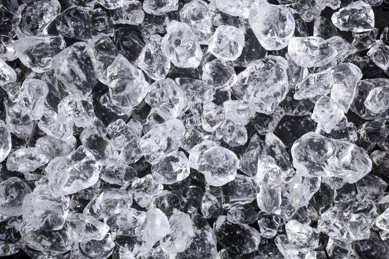Crushed Ice Background, Top View Stock Photo - Image of freeze, cube ...