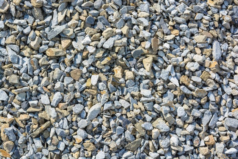 Crushed Limestone Aggregate Stock Photo - Image of nature, additive ...