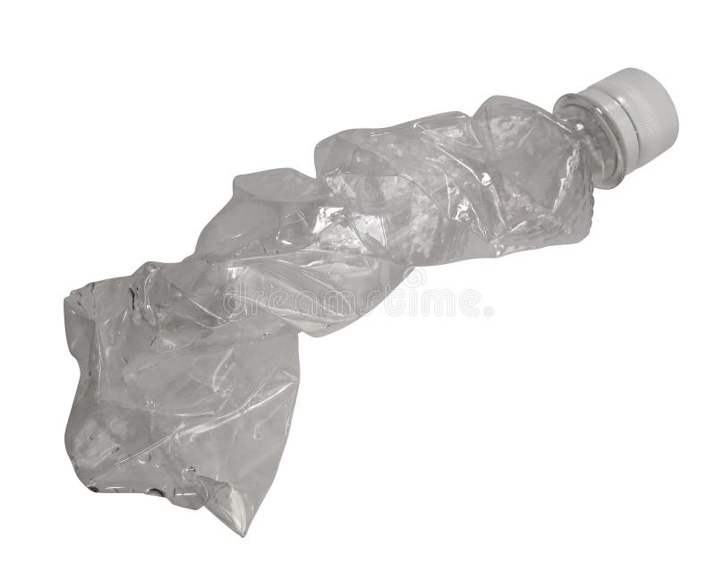 Crushed plastic bottle stock photo. Image of pollution - 163889152 Crushed plastic bottle stock photo. Image of pollution - 163889152