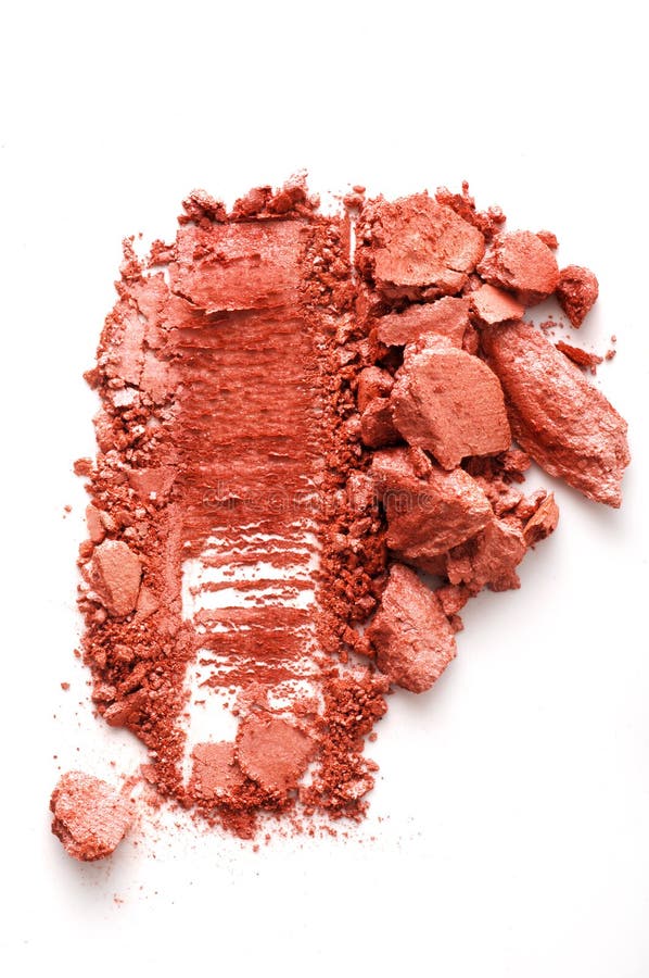 Crushed Powder Isolated on White Stock Image - Image of abstract ...