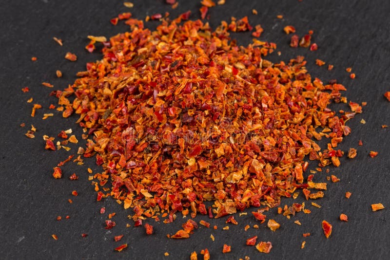 Crushed red chili pepper stock photo. Image of paprika - 72142528