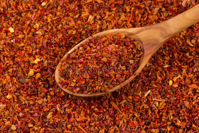 Crushed red chili pepper stock photo. Image of aroma - 67762156
