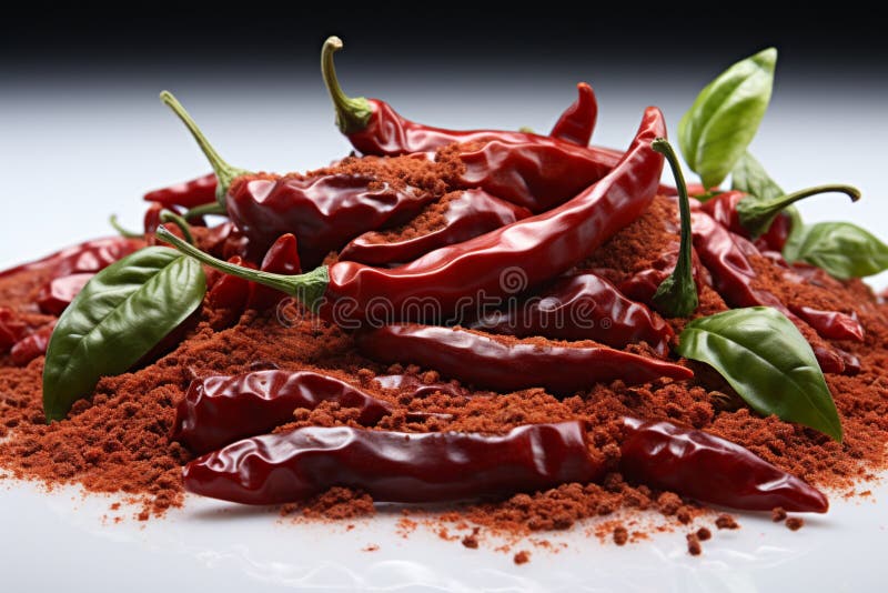 Crushed Red Chilli stock illustration. Illustration of crushed - 301475341