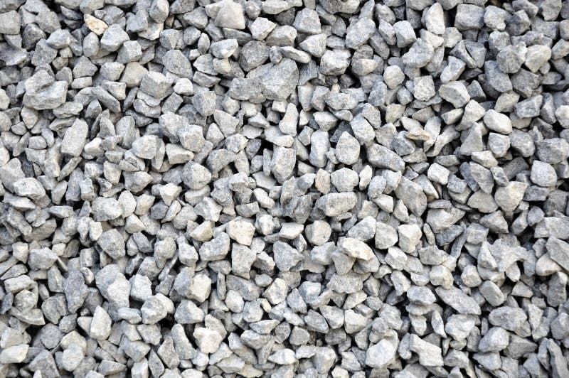 Crushed rock stock photo. Image of sand, grey, mounds - 13538322