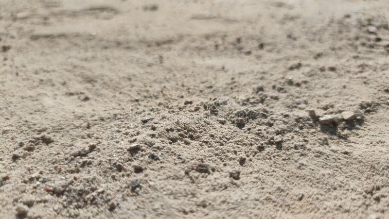 Crushed Rock Mixed with Sand Stock Image - Image of crushed, mixed ...