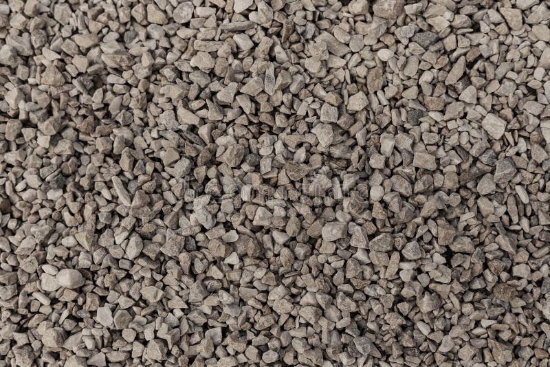 Crushed Stone Close Up. Crushed Stone Construction Materials Stock ...