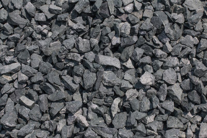 Crushed stone large stock image. Image of sand, crusher - 55249369