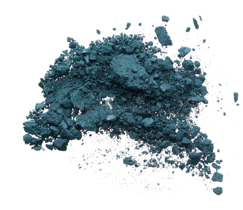 Crushed Texture of Navy Blue Eye Shadow or Powder Stock Image - Image ...