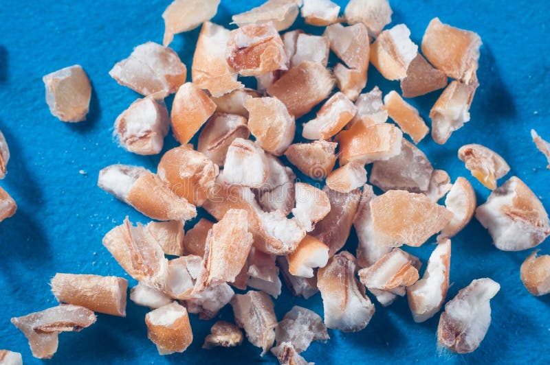 Crushed Wheat Groats Background Texture Stock Image - Image of groats ...