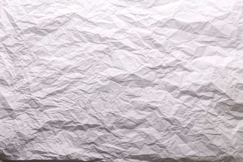 Crushed white paper stock image. Image of horizontal - 16783441